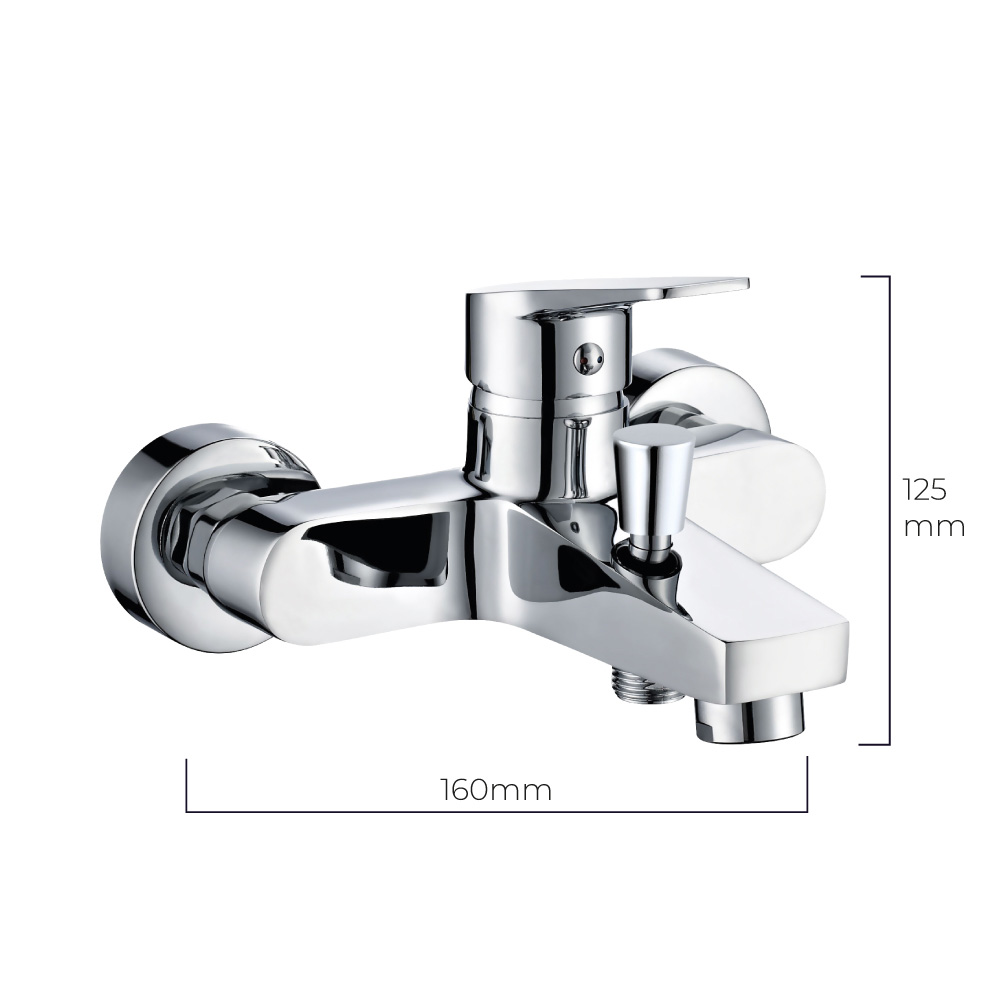 Grifo Monomando Empotrado de Bañera - Serie Altea | EDM | Correos Market